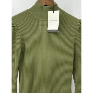 Who What Wear | Dresses | Nwt Who What Wear Green Ribbed Maxi Dress ...